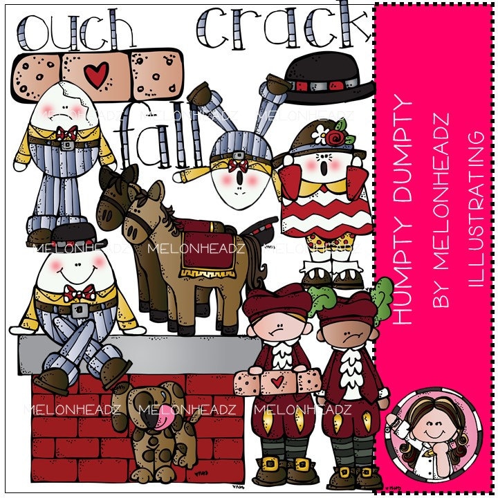 Humpty Dumpty Clip Art Combo Pack | Etsy