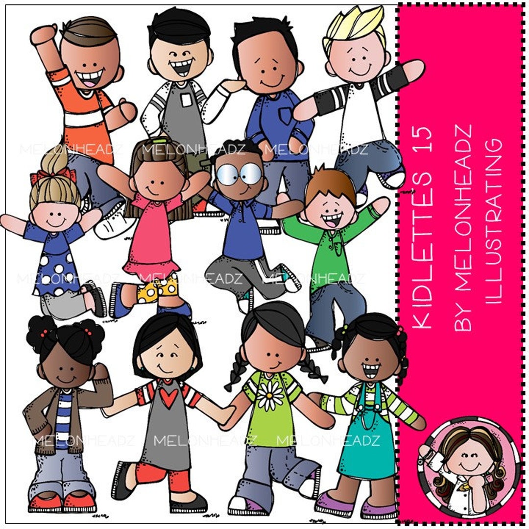 Kidlettes Clip Art - Set 15 - COMBO PACK - Etsy