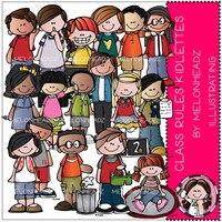 Bigfeetz Clip Art - COMBO PACK - Melonheadz Illustrating - Etsy