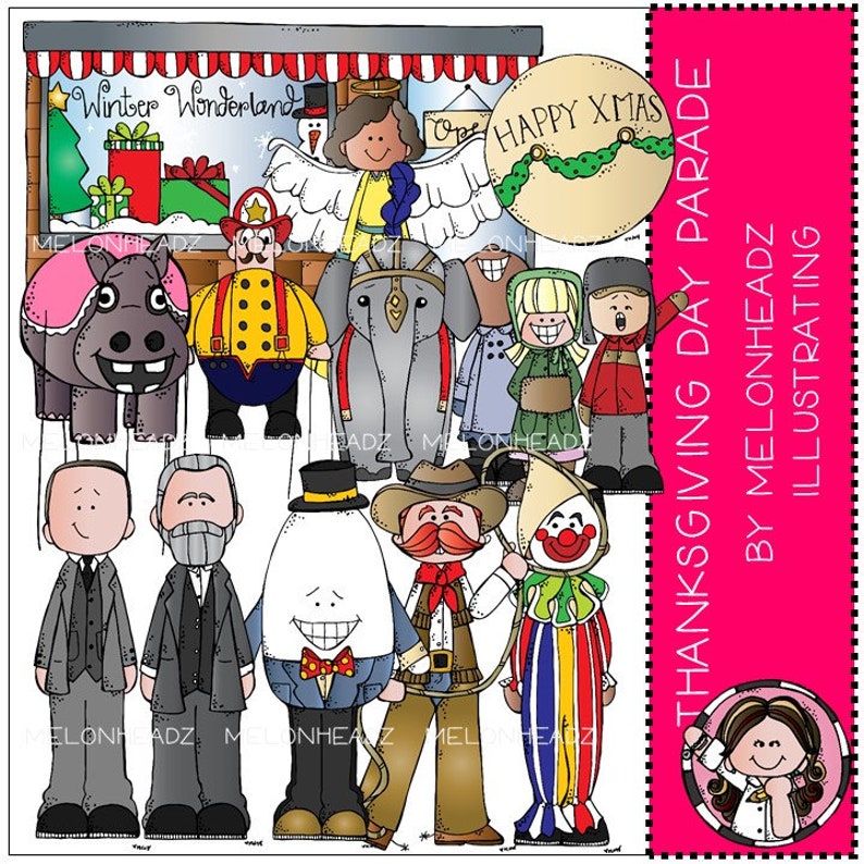 Thanksgiving Day Parade Clip Art COMBO PACK - Etsy
