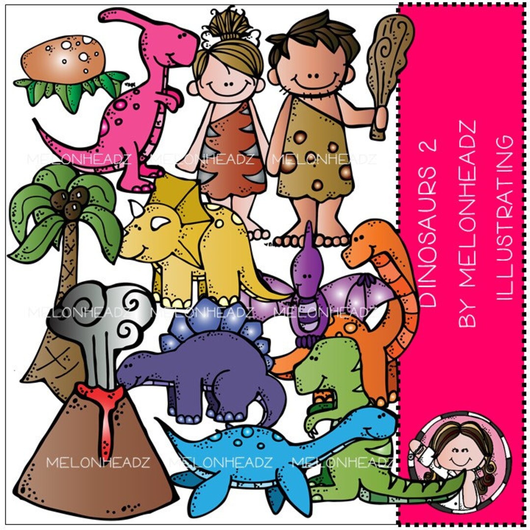 Dinosaur Clip Art - Etsy