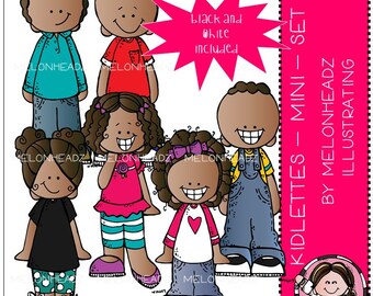 Kidlettes Clip Art Mini Set 1 - Etsy