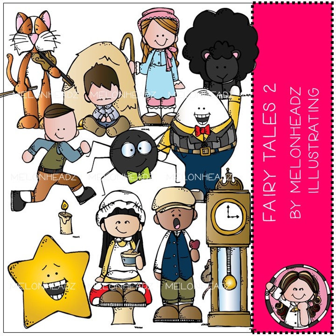 Fairy Tales Clip Art - Set 2 - Etsy