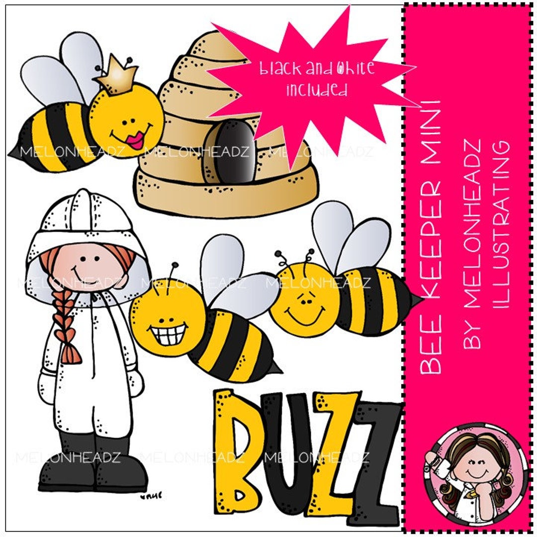 Beekeeper Clip Art - Mini - Etsy
