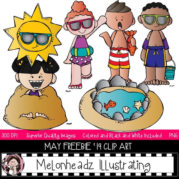 Melonheadz Addicts Clip Art May 2019 Set Mini - Etsy UK