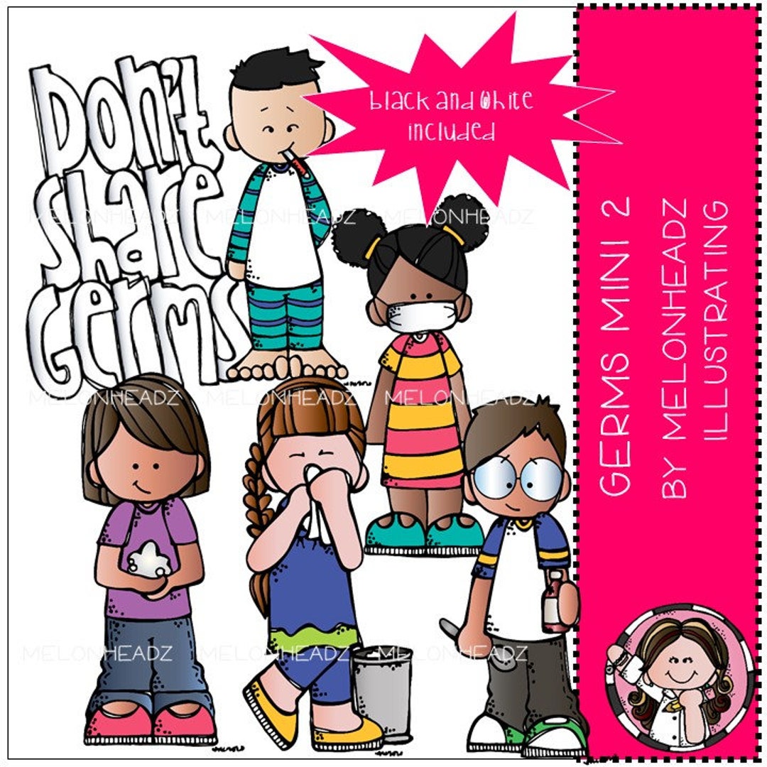 Germs Clip Art - Set 2 - Mini - Etsy