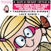 Thanksgiving Dinner Clip Art, Lucy Doris, Melonheadz Character COLORED ...