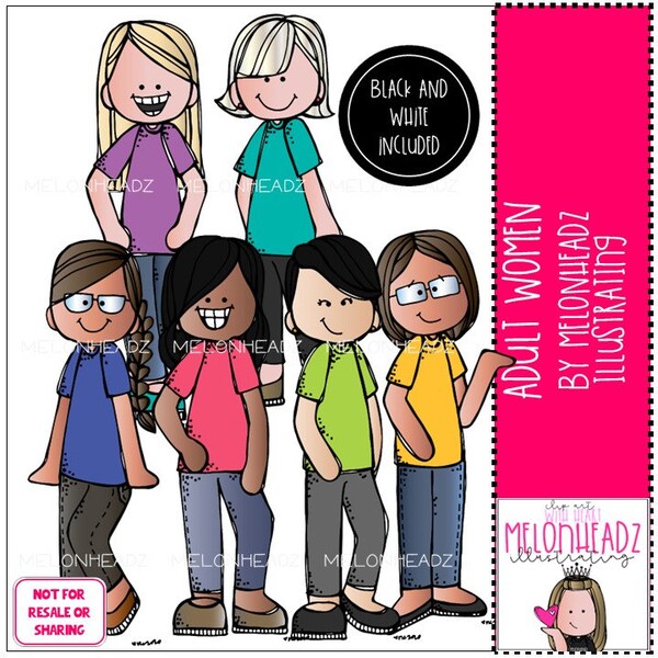 Melonheadz Clipart - Etsy