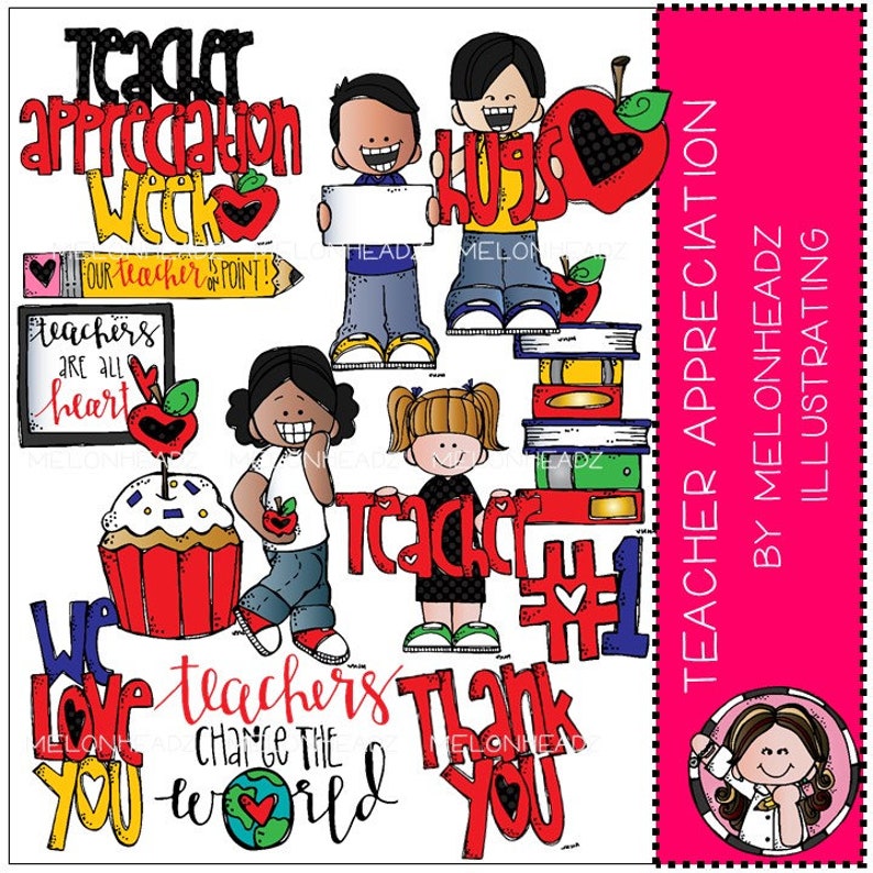 Teacher Appreciation Clip Art - Etsy