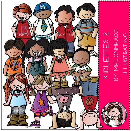 Kidlettes Clip Art Set 11 - Etsy