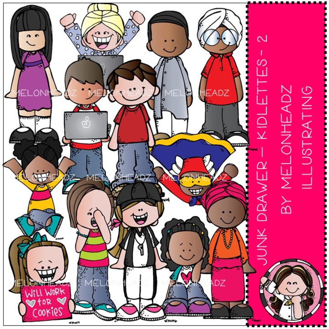 Junk Drawer Clip Art - Kidlettes - COMBO PACK - Etsy