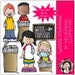 Apple Kidlettes Clip Art - Combo Pack - Etsy