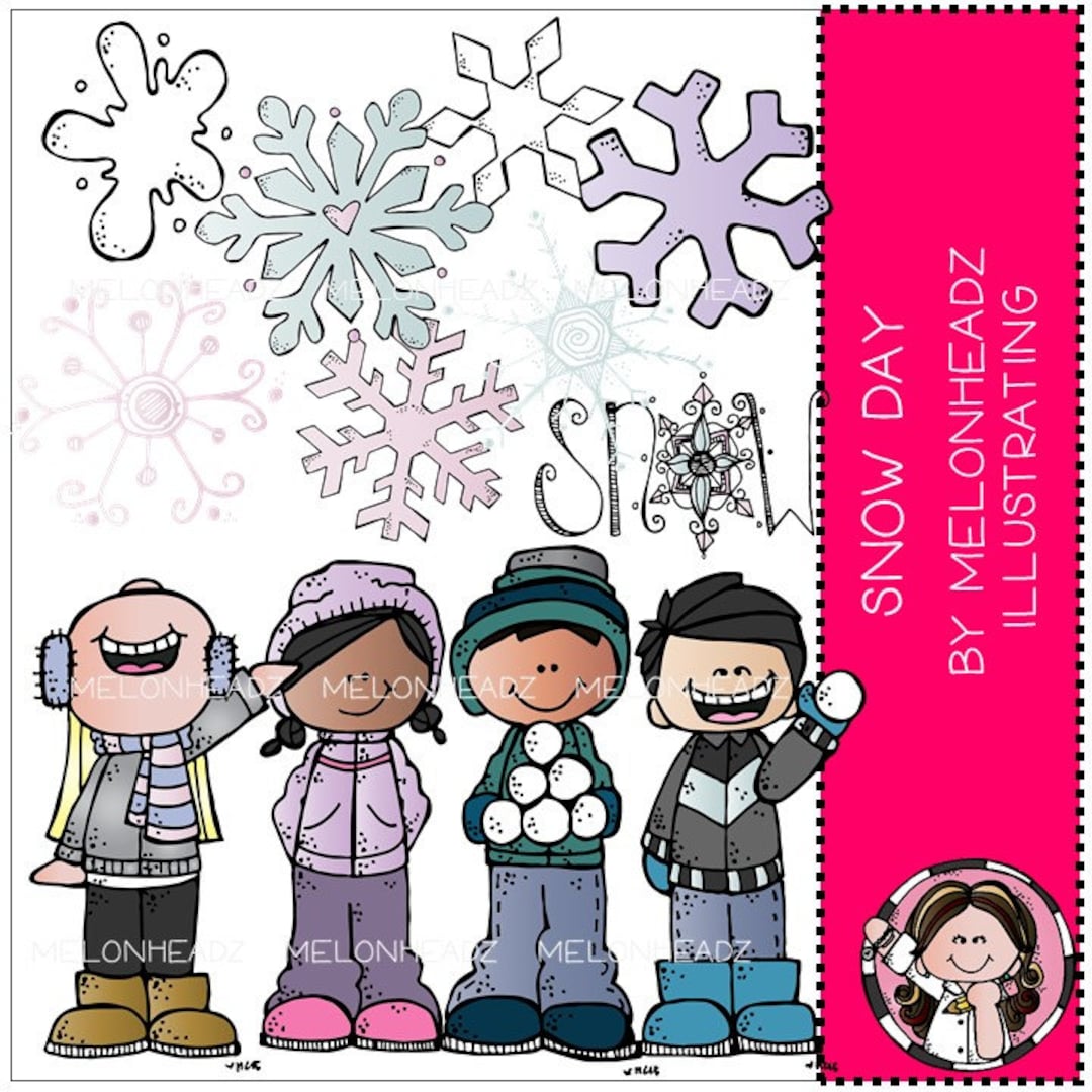 Snow Day Clip Art - Etsy