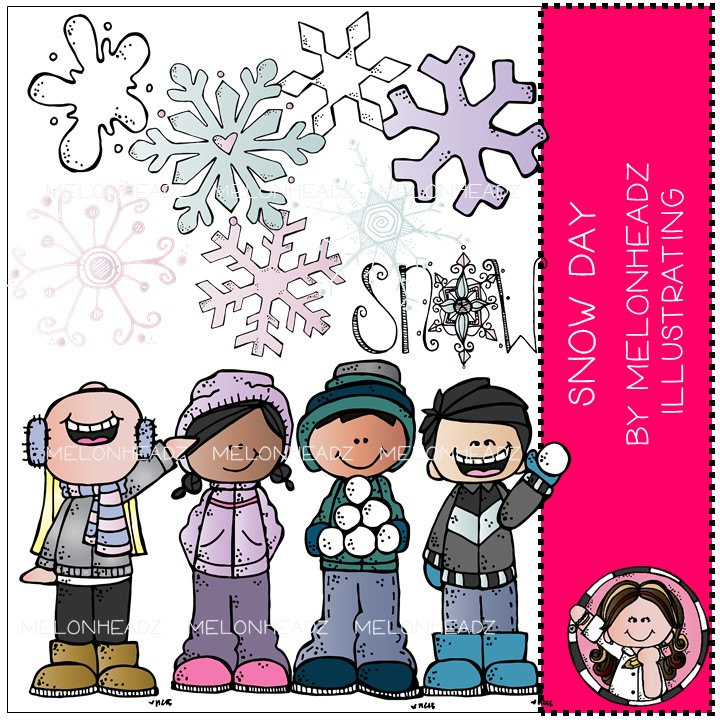Snow Day Clip Art - Etsy