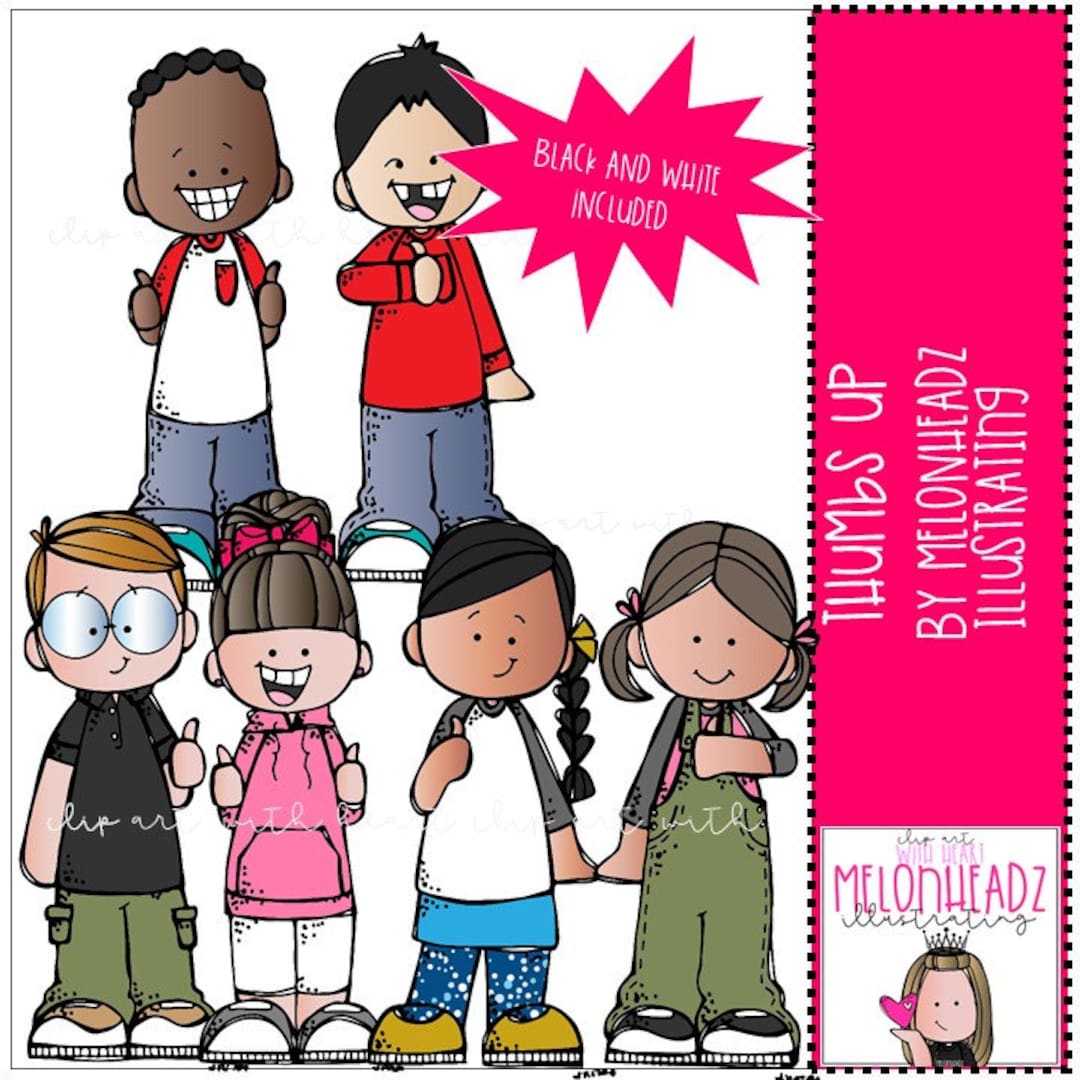 Thumbs up Clip Art - Mini - Etsy