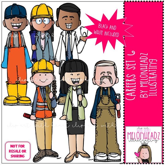 Careers Clip Art Set 6 Mini | Etsy