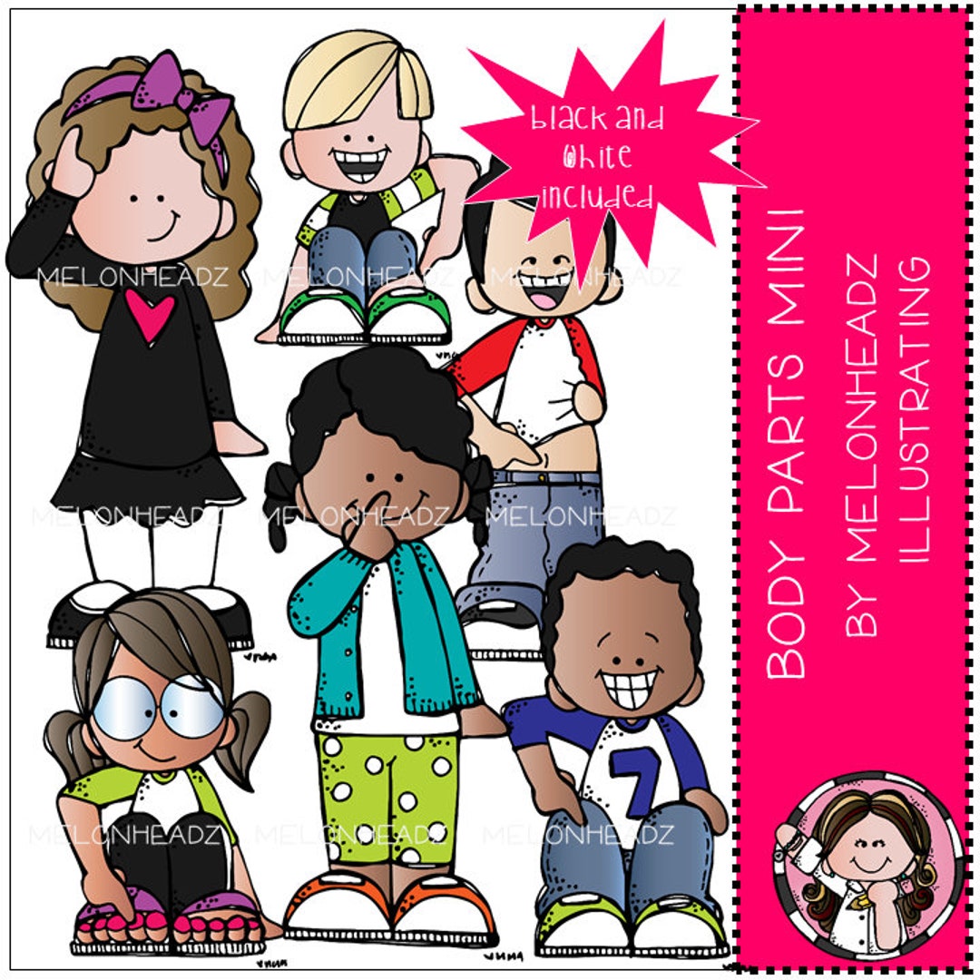 Body Parts Clip Art - Mini - Etsy
