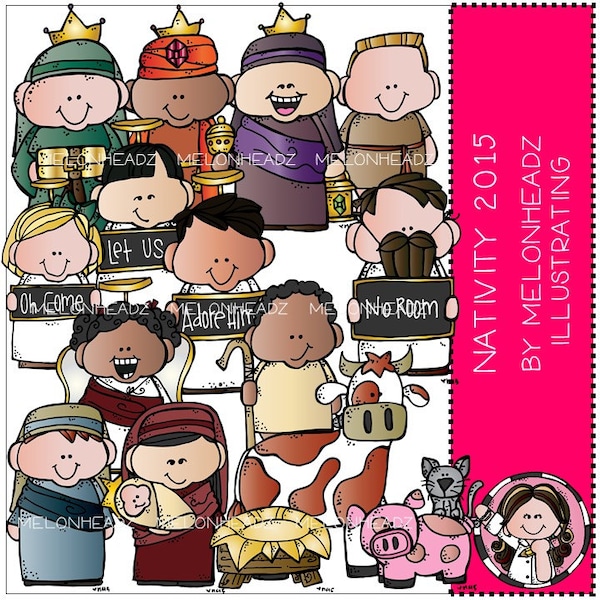 Nativity Clip Art - Etsy