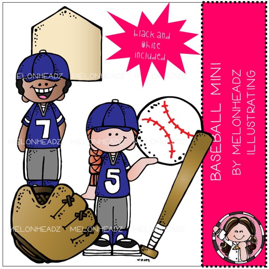 Baseball Clip Art Mini Set - Etsy