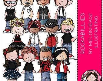 KPM Love Monsters Digital Clip Art COMBO - Etsy