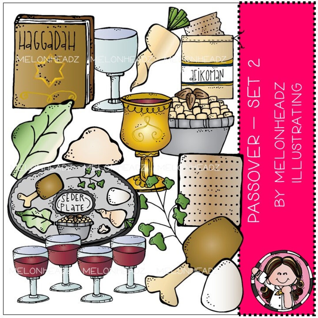 Passover Clip Art Part 2 Etsy