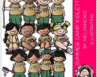 Kidlettes of Color Clip Art Set 2 COMBO PACK | Etsy