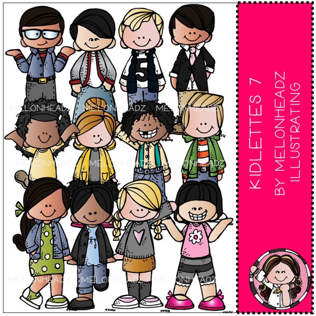 Kidlettes Clip Art Part 7 - Etsy