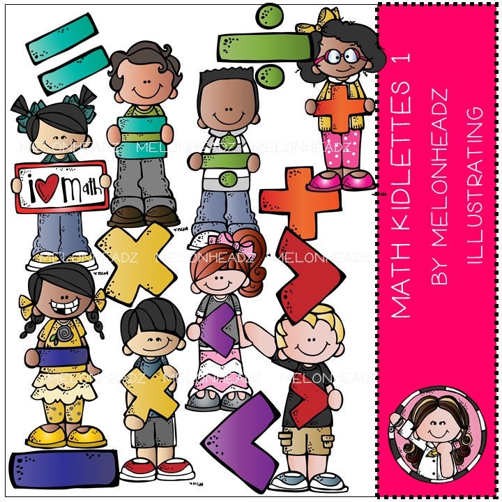 Math Clipart For Kids Black And White