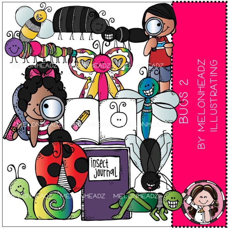 Bugs Clip Art Part 2 - Etsy