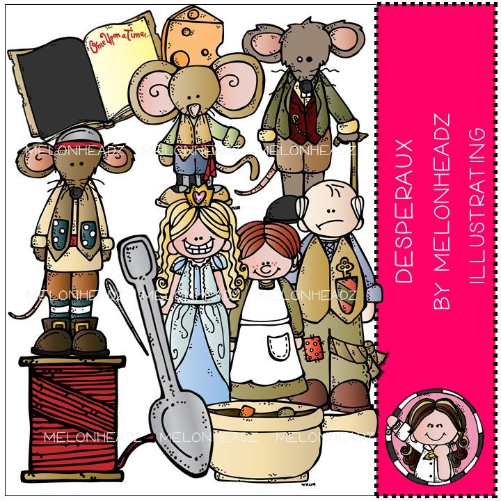 Desperaux Clip Art | Etsy