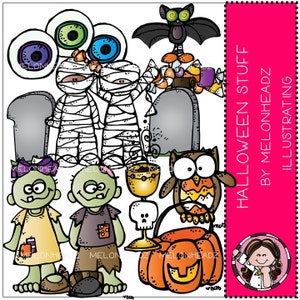 Halloween Stuff Clip Art - COMBO PACK - Etsy