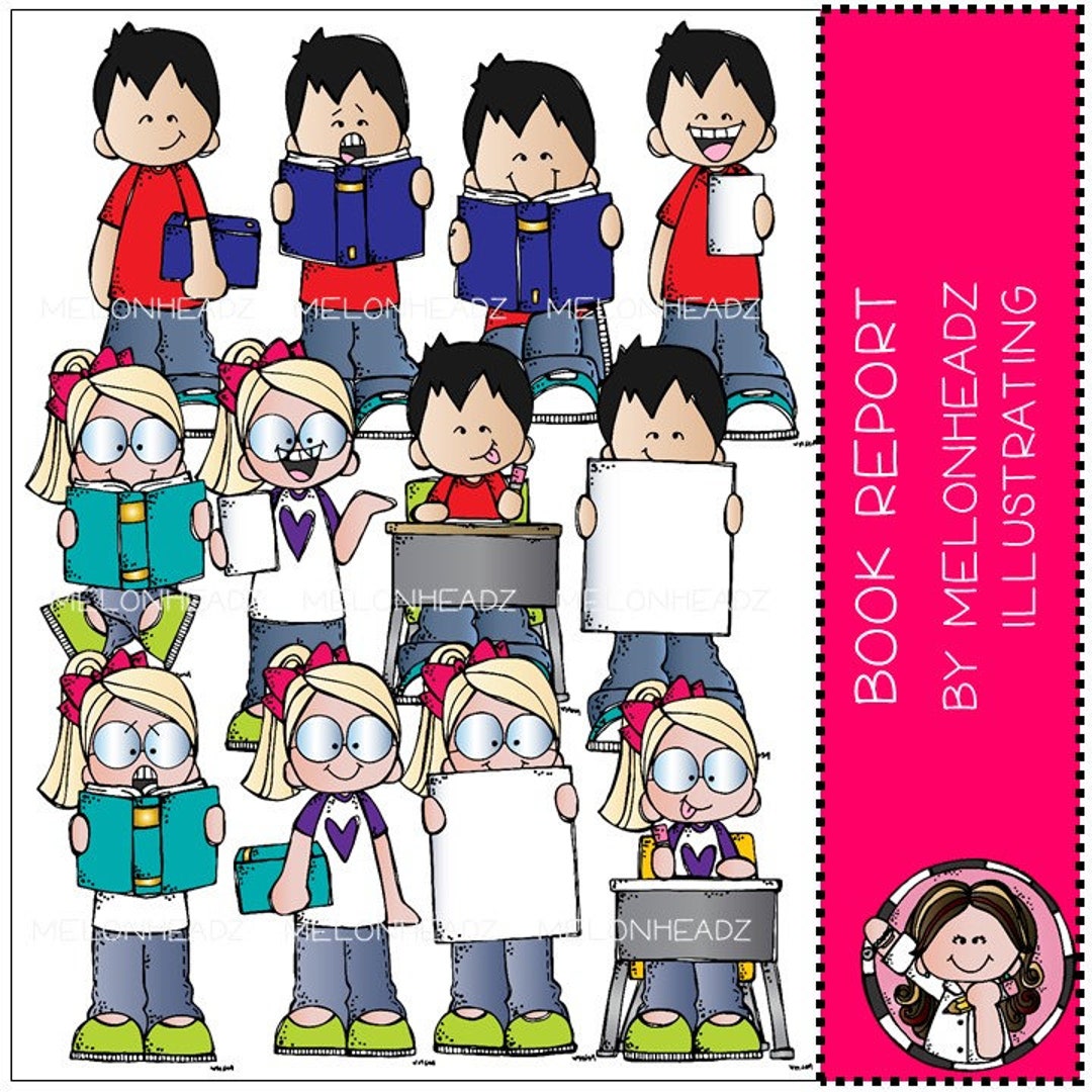 Book Report Clip Art