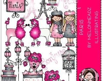 ABC Paris Clip Art Set - Etsy