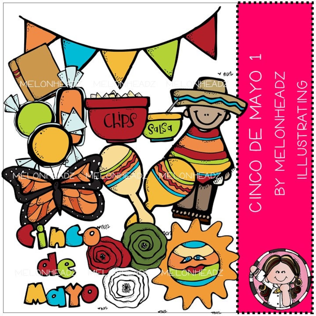 Cinco De Mayo Clip Art PART 1 - Etsy