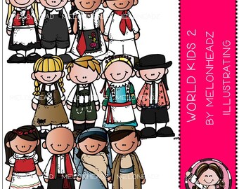 Kids Clip Art Part 2 Combo Pack | Etsy