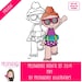 Melonheadz Addicts Clip Art - May 2019 Set - Mini - Etsy