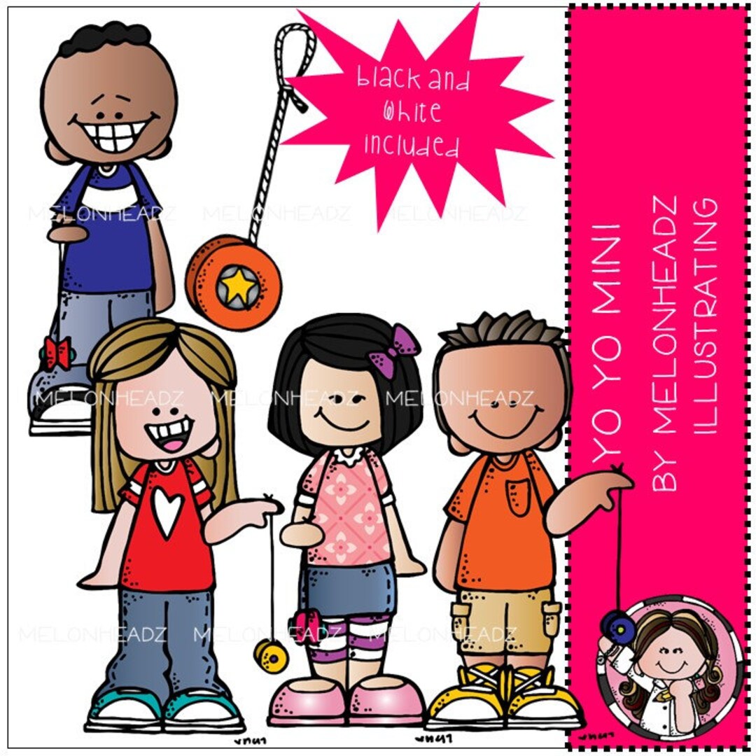 Yo Yo Clip Art Mini Set - Etsy