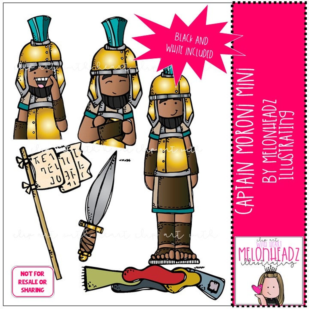 Captain Moroni Clip Art - LDS - Mini - Etsy
