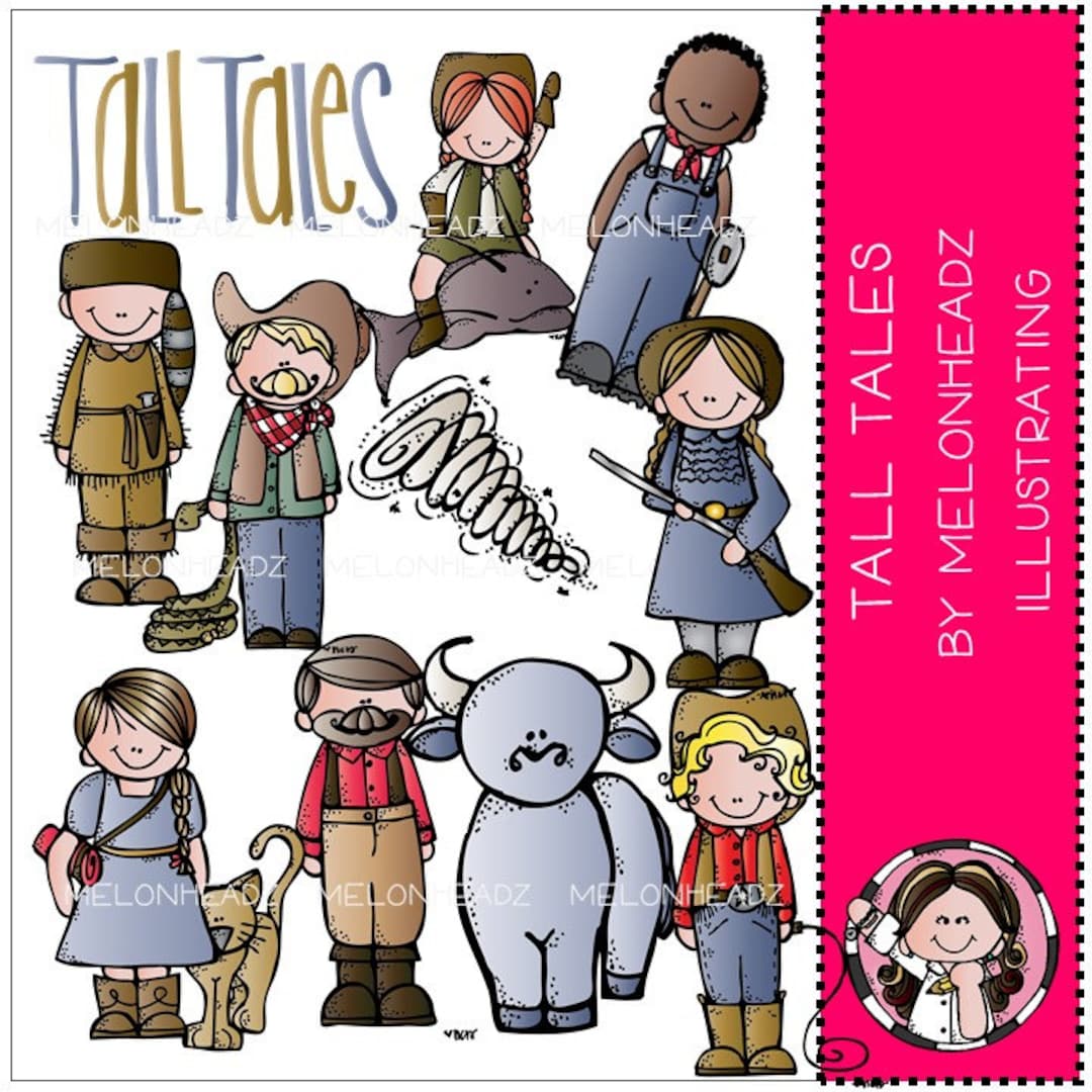 Tall Tales Clip Art - Combo Pack - Etsy