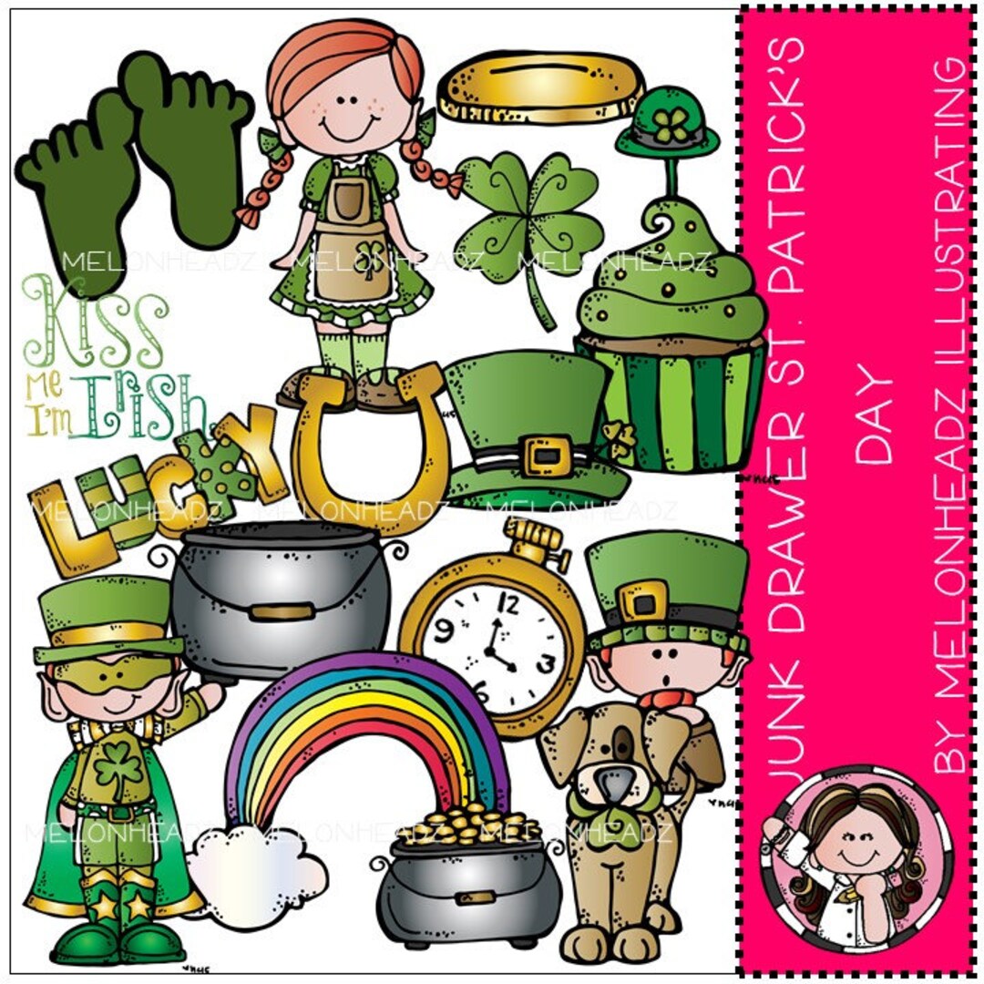 St. Patrick's Day Clip Art COMBO PACK - Etsy