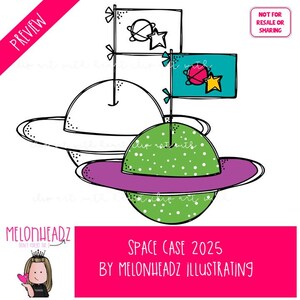 Space Case Clip Art 2025 Alien Clip Art Outer Space Clip Art COMBO PACK ...