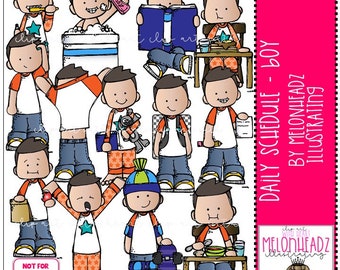 Melonheadz Clipart | Etsy