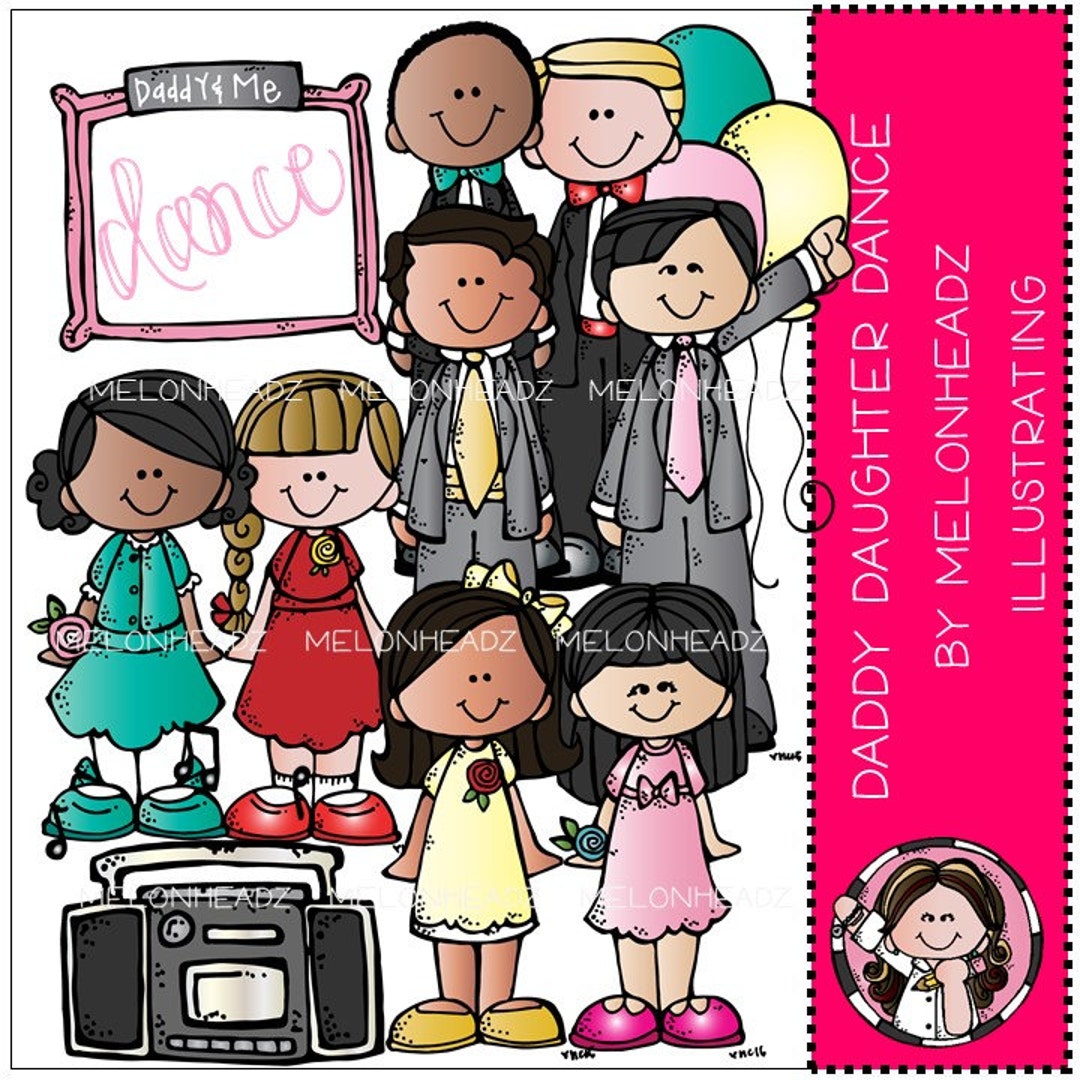 Daddy Daughter Dance Clip Art - Combo Pack - Etsy