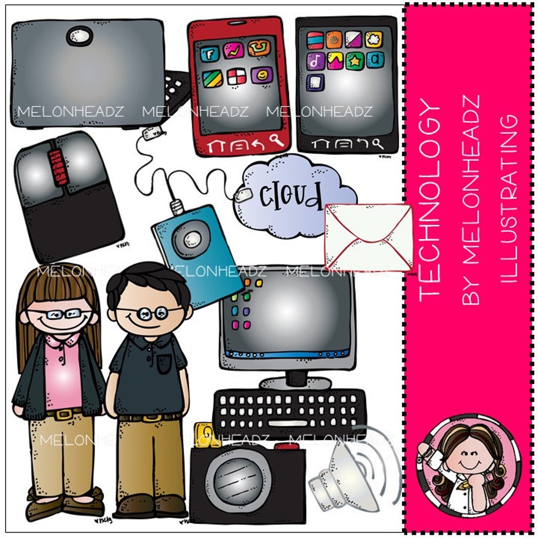 Technology Clip Art - Combo Pack - Etsy