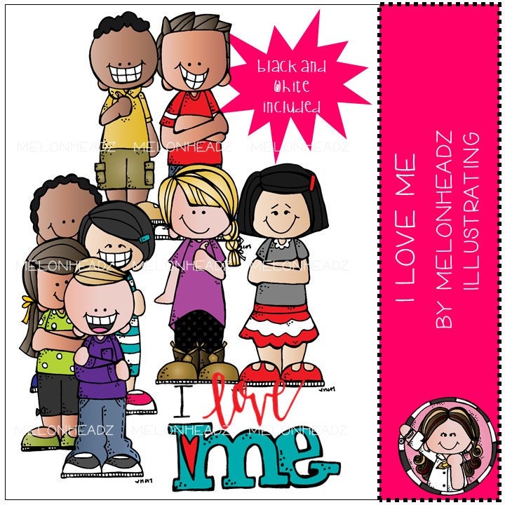 I Love Me clip art Mini | Etsy