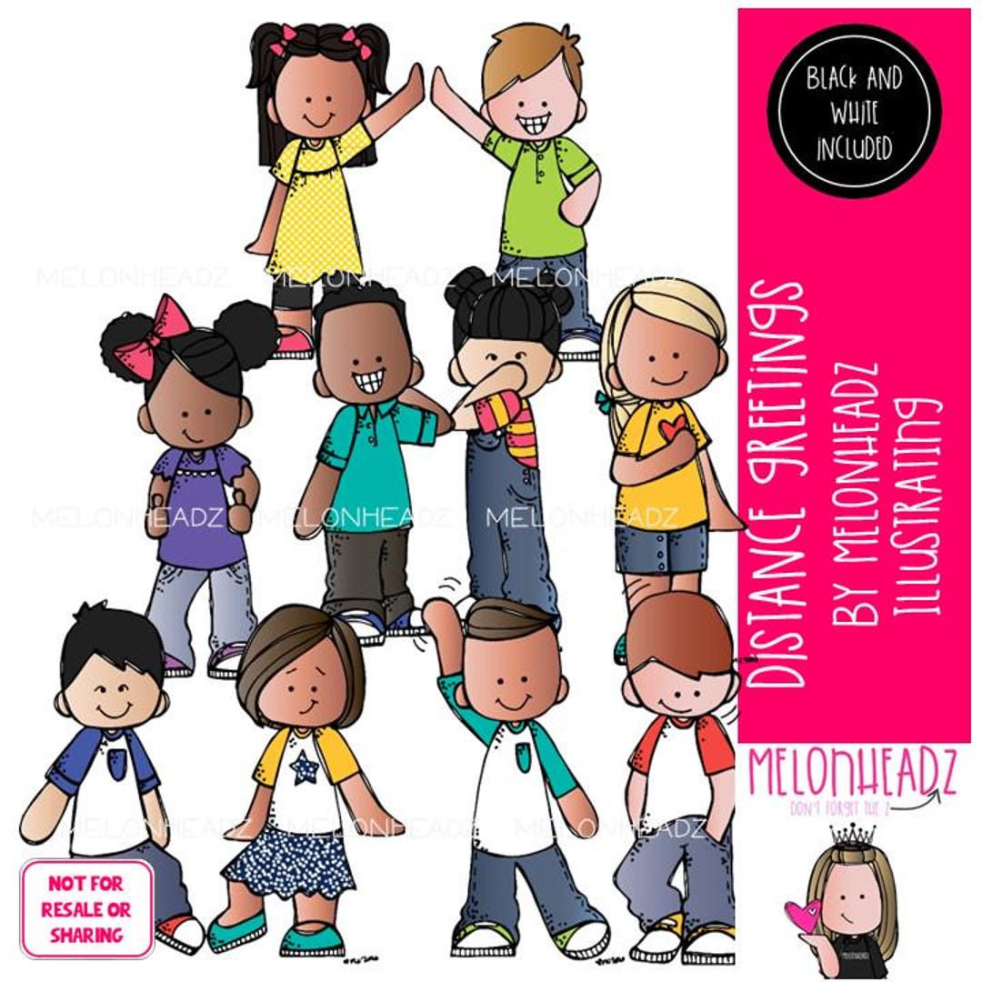 Distance Greetings Clip Art, Welcome Clip Art, Hello and Goodbye Clip ...