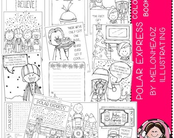 North Pole Clip Art Nerds Combo Pack - Etsy