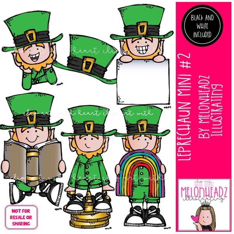 Leprechaun Clip Art - Etsy