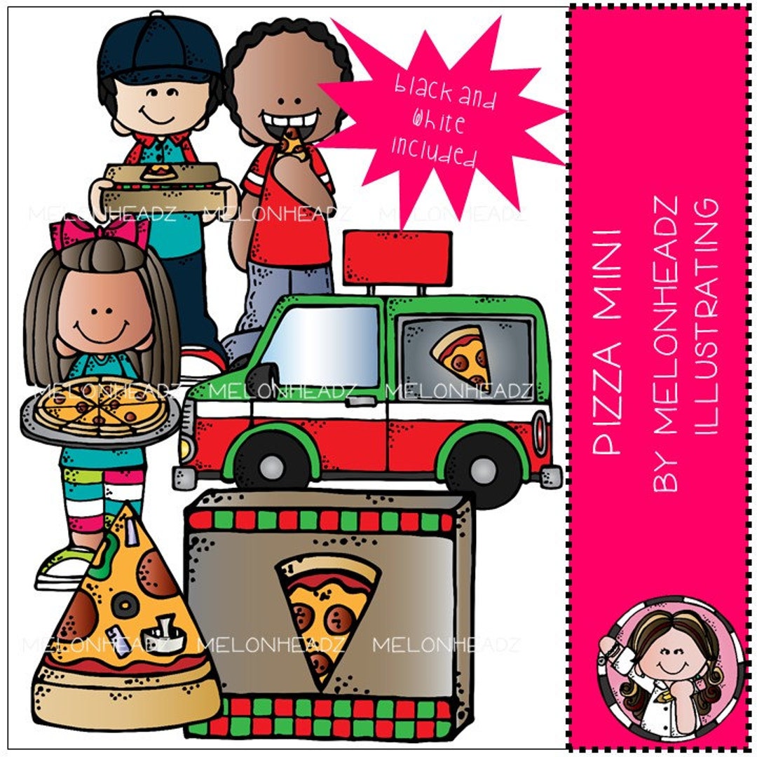 Pizza Clip Art Mini Set - Etsy