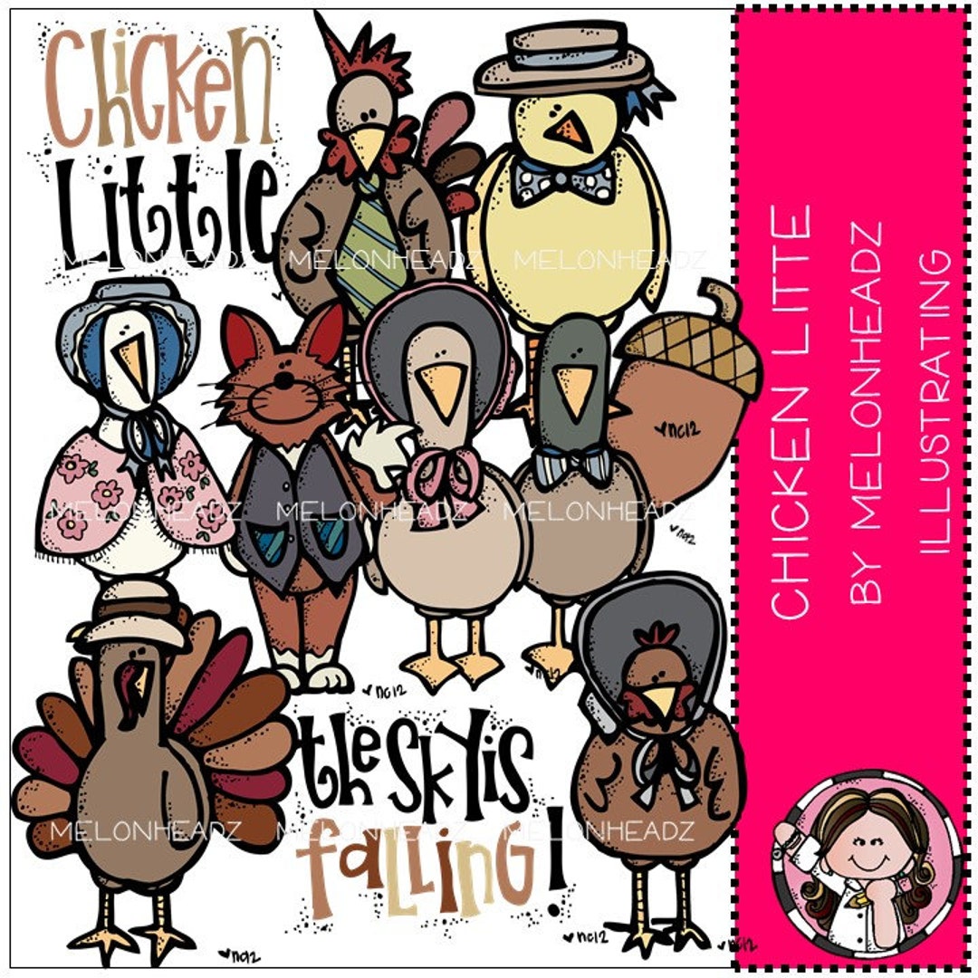 Chicken Little Clip Art - Etsy